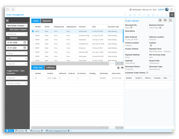 Free Open Source Order Management ERP | Streamline Business Order ...