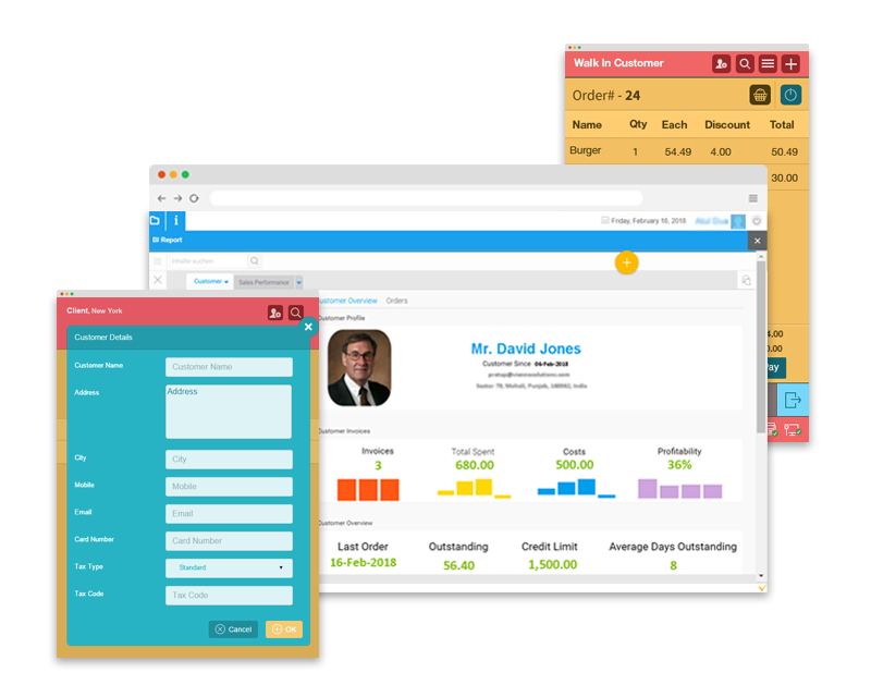 Free Restaurant POS & ERP Software | Onfinity Open Source Management System