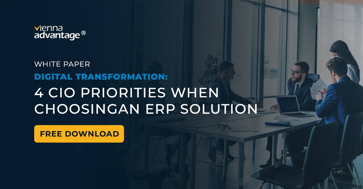 Free Whitepaper: 4 CIO Priorities When Choosing an ERP